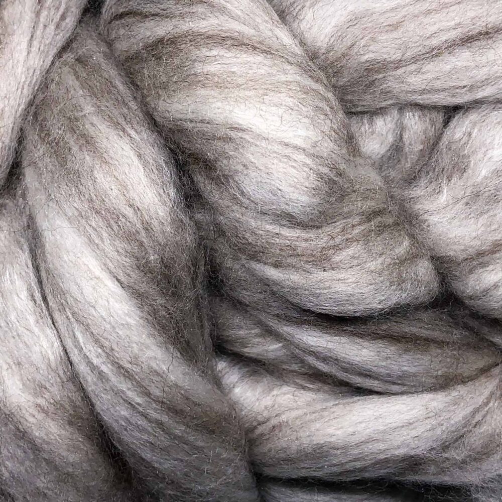Merino / Yak / Cultivated Silk Top Natural Undyed Fiber - 1 oz ...